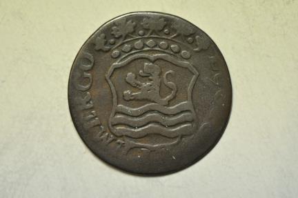 Netherlands - Zeeland; Copper Duit 1764 | European Coins