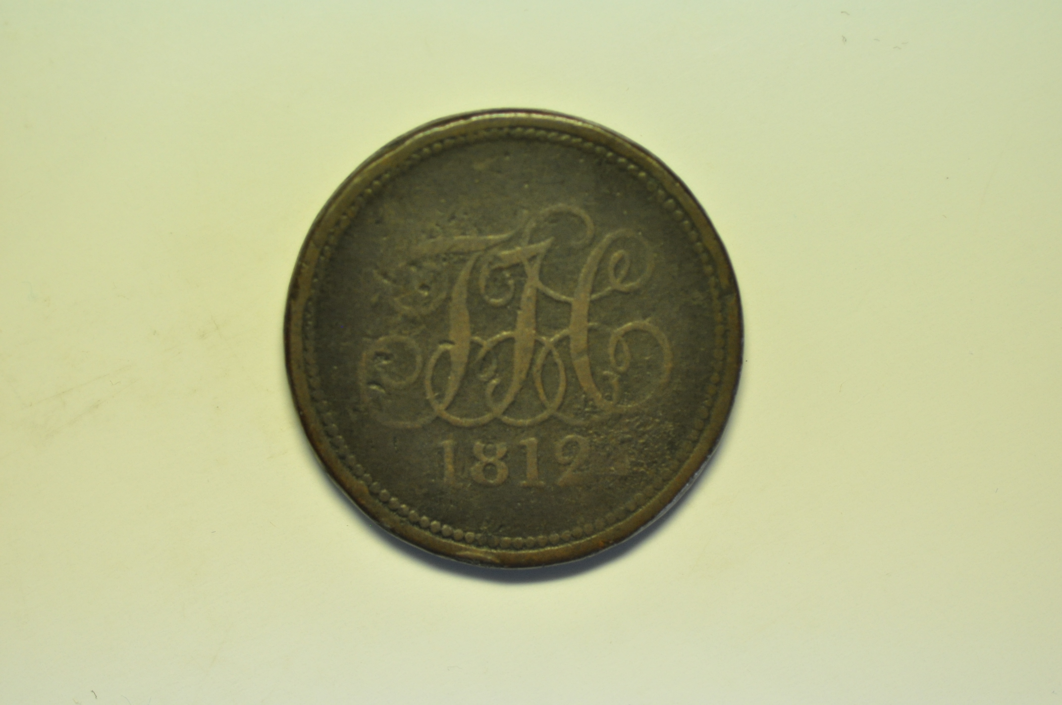 Great Britain; T.I.C. General Issue One Penny Token 1812 | European Coins