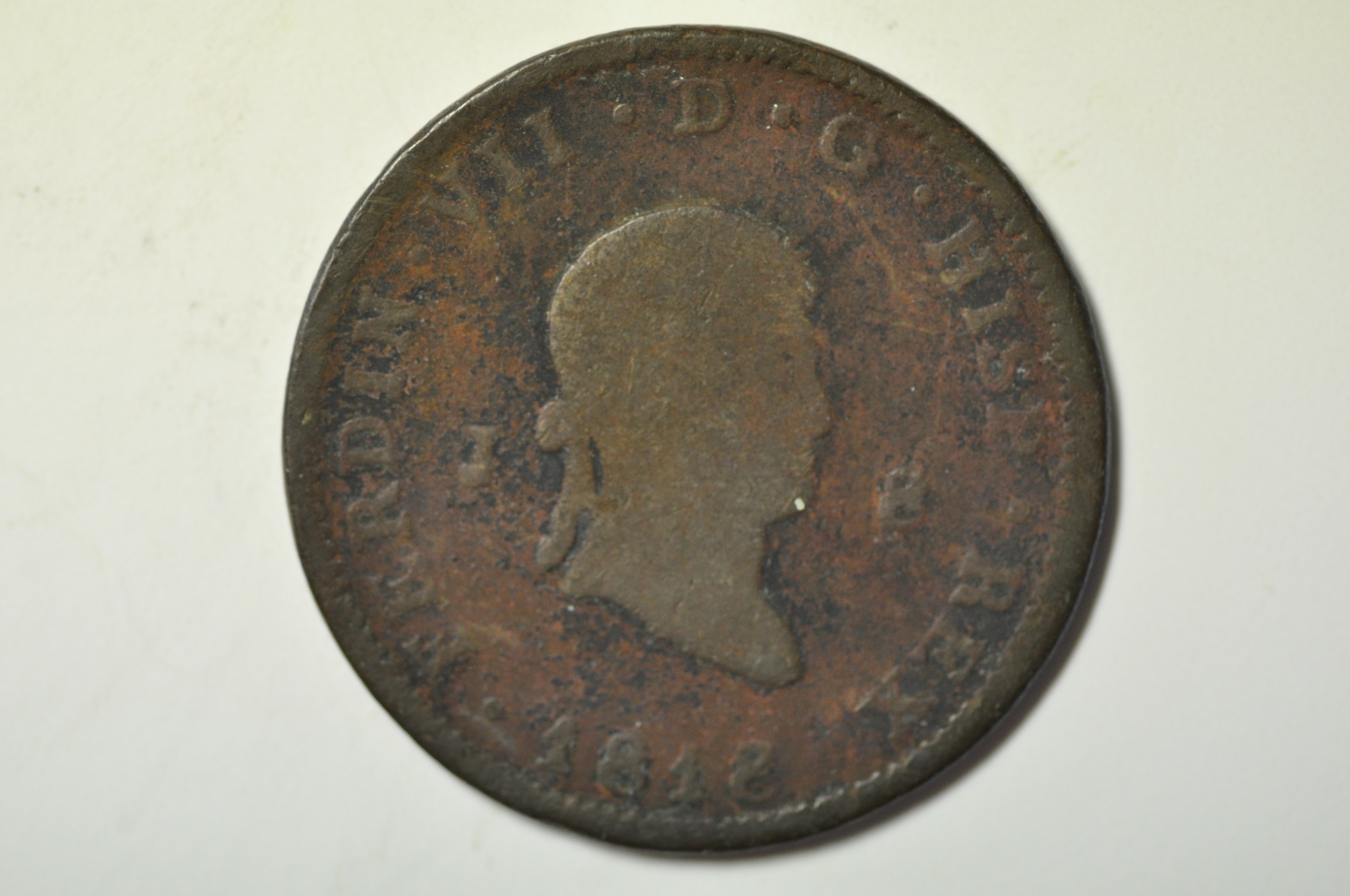 Spain; 8 Maravedis 1818 | European Coins