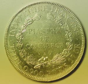 French Indo-China Silver Piastre 1908-A | Asian and Middle Eastern Coins