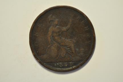 Great Britain; Penny 1863 | European Coins
