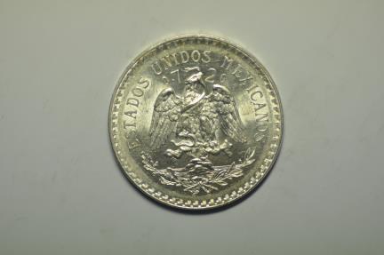 Mexico; Silver Peso 1925 UNC | North & Central American and Caribbean Coins