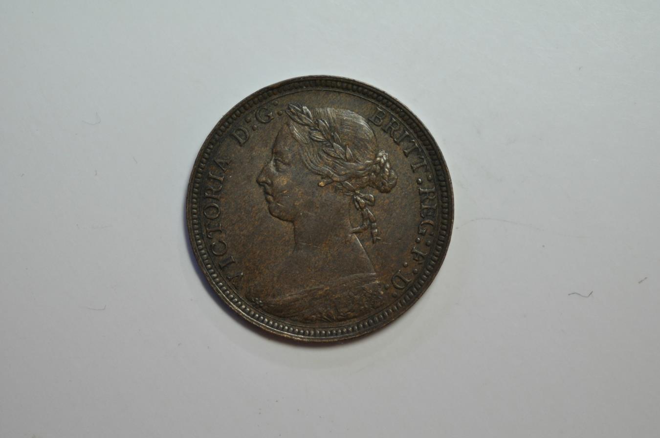 Great Britain; Half Penny 1885 XF | European Coins