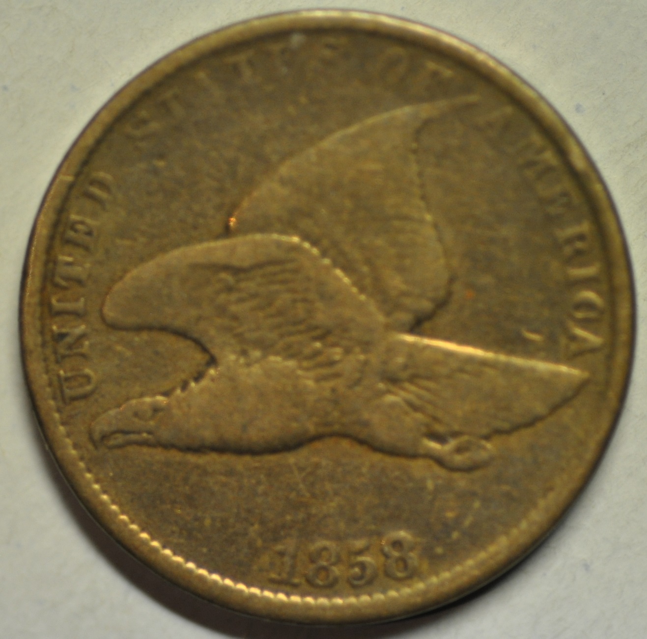 USA Flying Eagle Cent 1858 | Small Cents