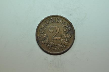 Norway; 2 Ore 1876 | European Coins
