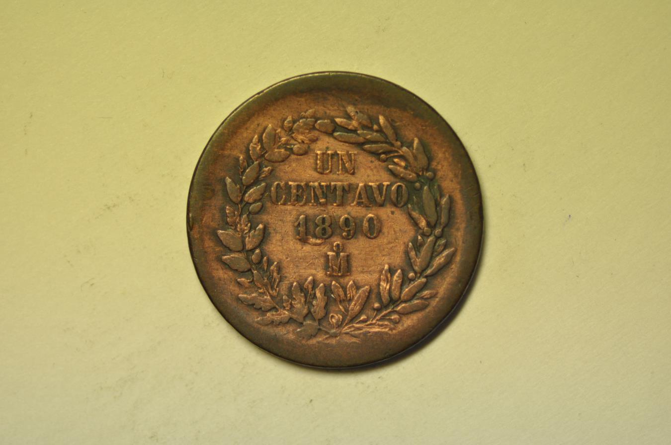 Mexico; Centavo 1890 Mo | North & Central American and Caribbean Coins