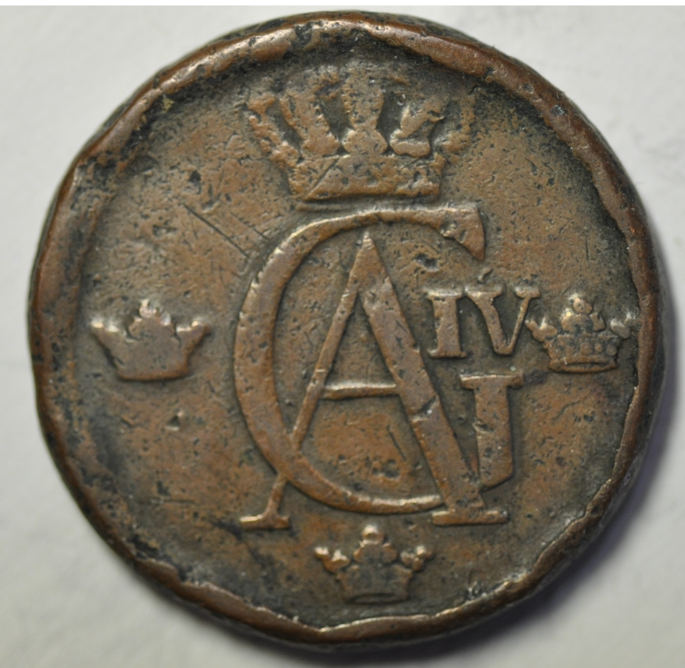 Sweden Copper Skilling 1805 | European Coins