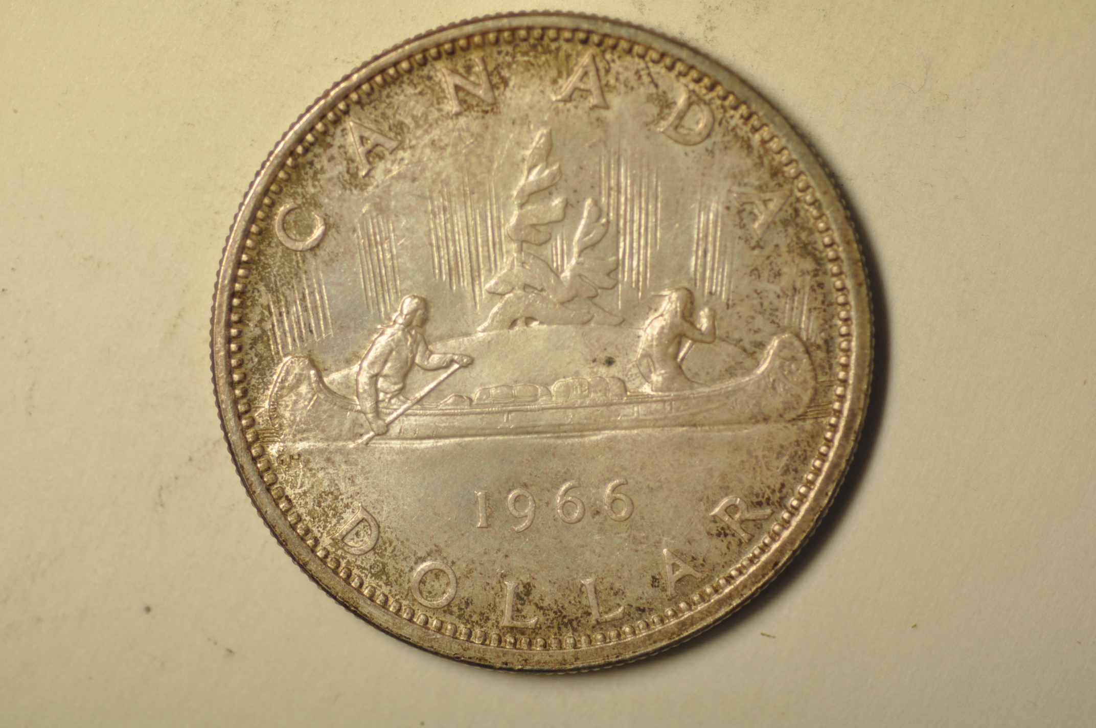 Canada; Silver Dollar 1966 | North & Central American and Caribbean Coins