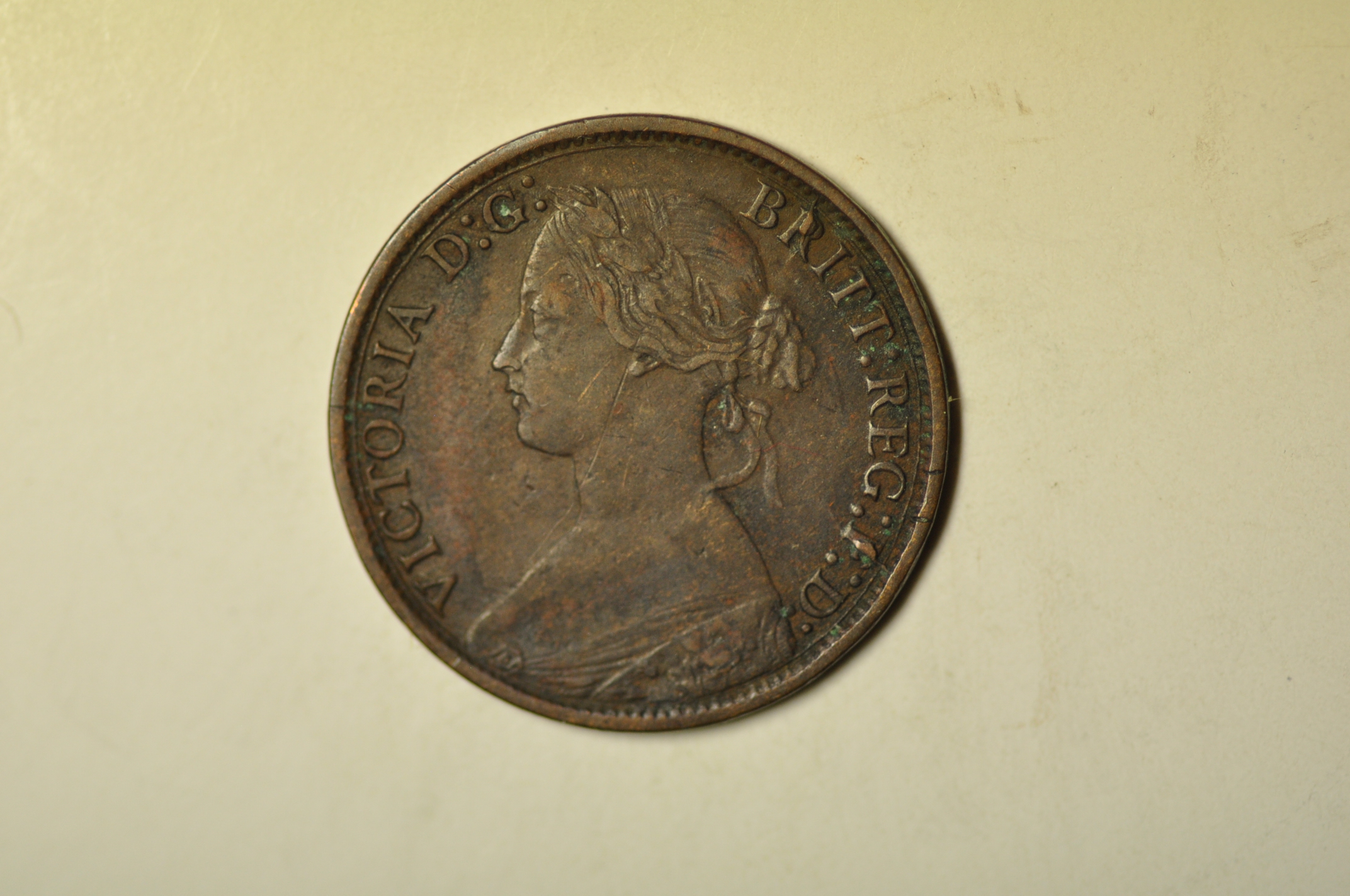 Great Britain; Farthing 1866 | European Coins