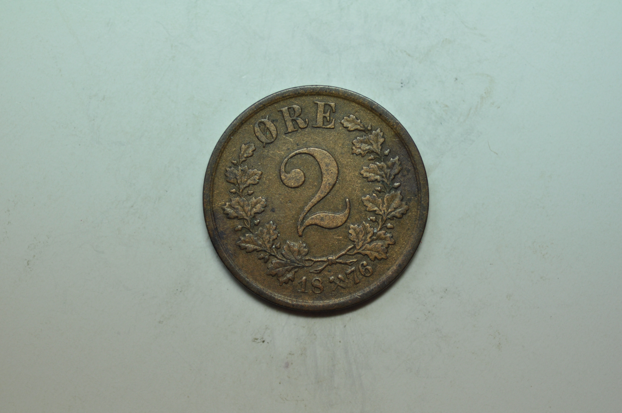 Norway; 2 Ore 1876 | European Coins