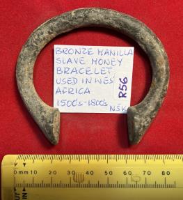 Bronze Manilla Slave Money Bracelet used in West Africa 1500's to 1800's