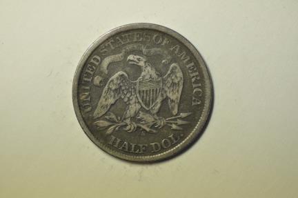 Liberty Seated Half Dollar 1867-S | 50 Cents