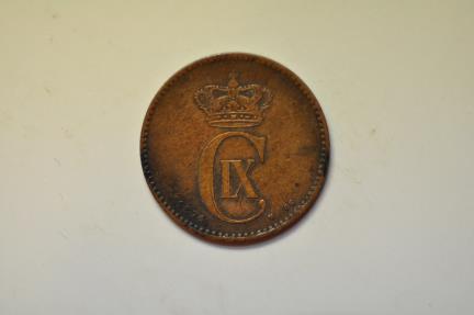 Denmark; 2 Ore 1874 CS | European Coins