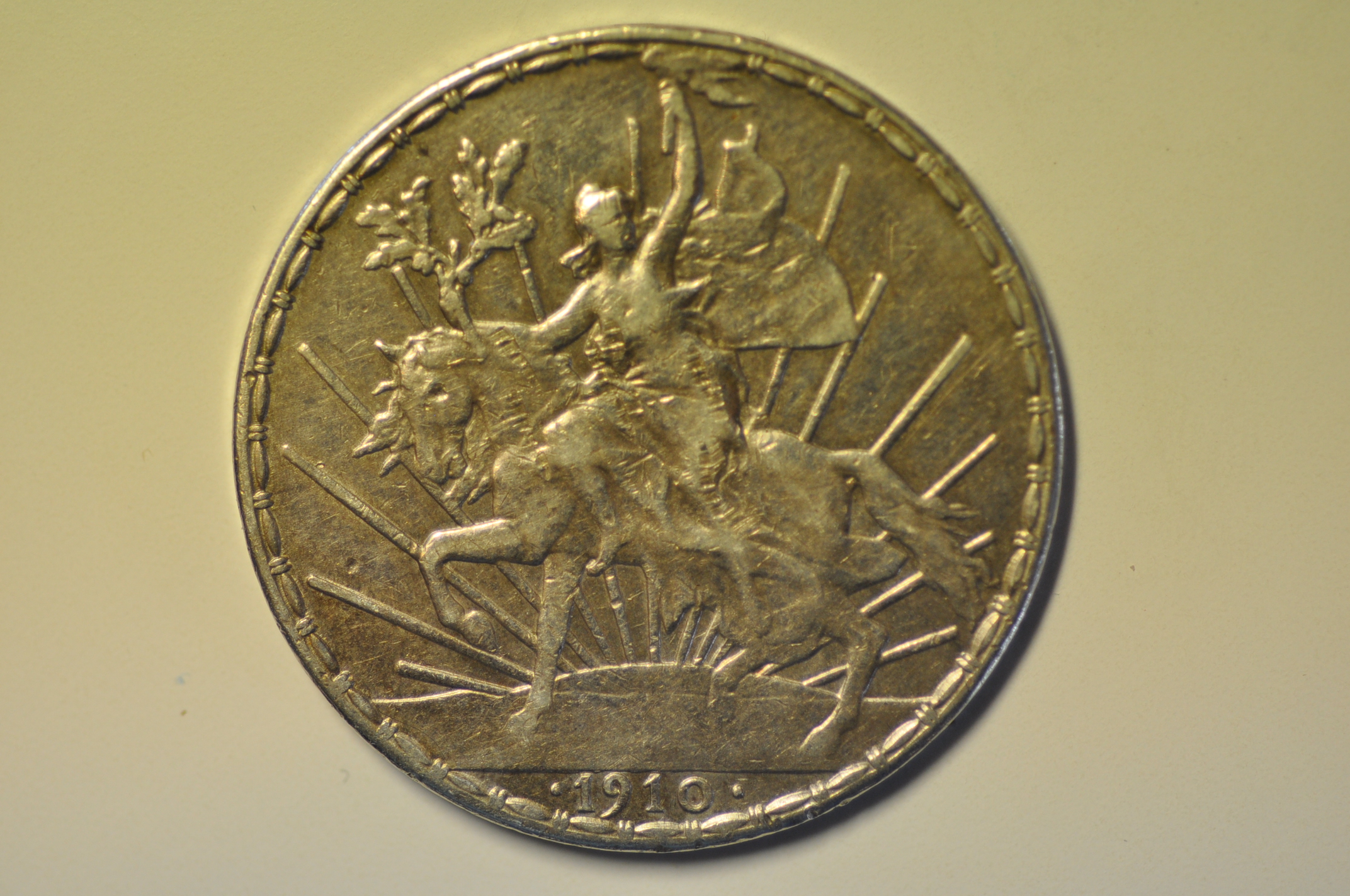 Mexico; Silver Peso Caballito 1910 | North & Central American and ...