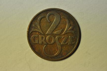 Poland; Bronze 2 Grosze 1939 | European Coins