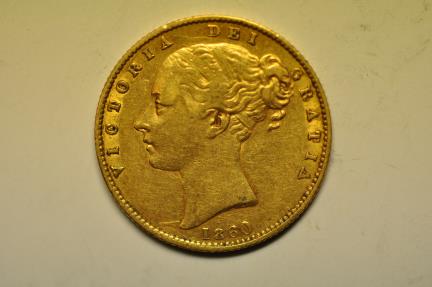 Great Britain; Gold Sovereign 1860 | European Coins