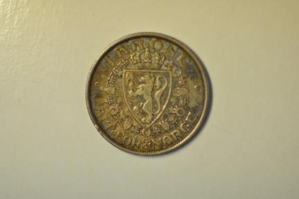 Norway; Silver Krone 1908 | European Coins