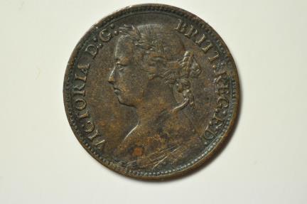 Great Britain; Farthing 1880 | European Coins
