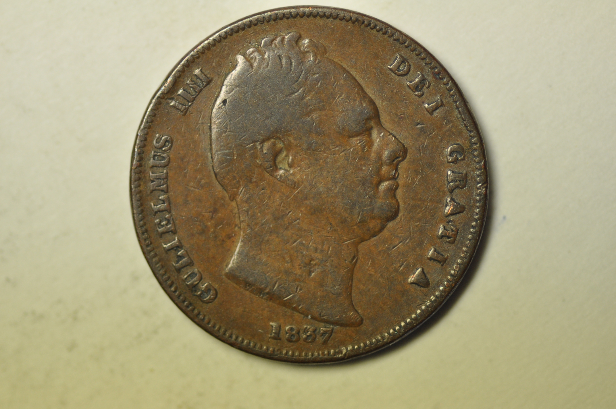 Great Britain; Farthing 1837 | European Coins