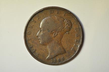 Great Britain; Half Penny 1844 | European Coins