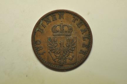 German States - Prussia; 2 Pfennig 1871-C | European Coins