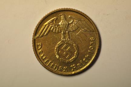 Germany; 5 Reichspfennig 1938-D | European Coins