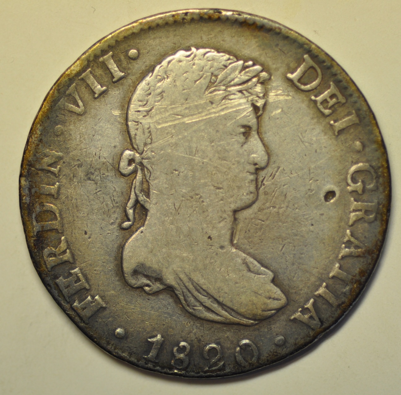 Mexico Silver 8 Reales 1820 Mo JJ | North & Central American and ...
