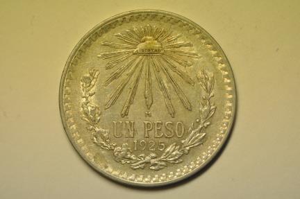 Mexico; Silver Peso 1924 | North & Central American and Caribbean Coins
