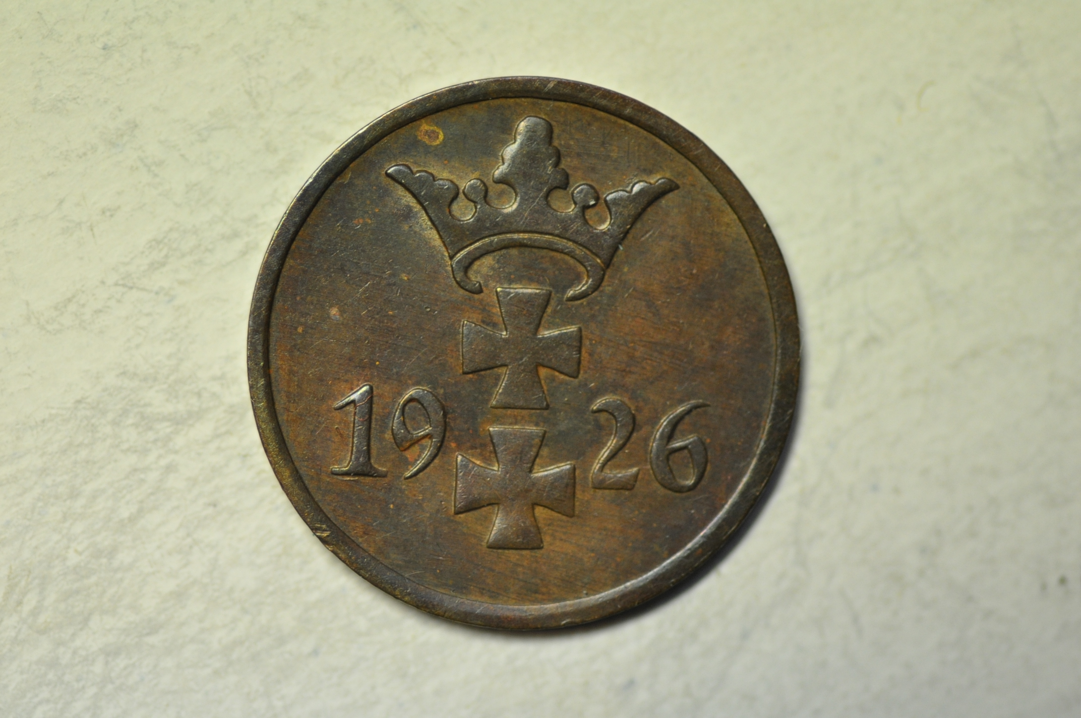 Danzig Free City; Pfennig 1926 | European Coins