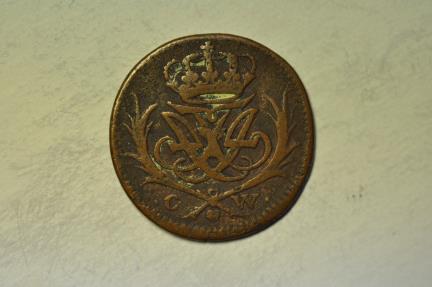 Denmark; 1/2 Skilling 1719 | European Coins