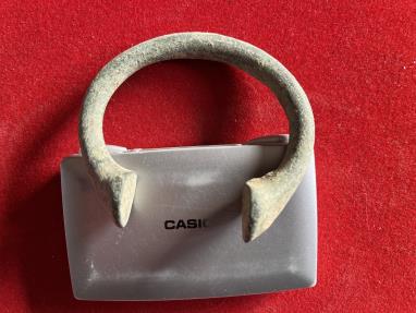 Bronze Manilla Slave Money Bracelet used in Africa used in West Africa ...