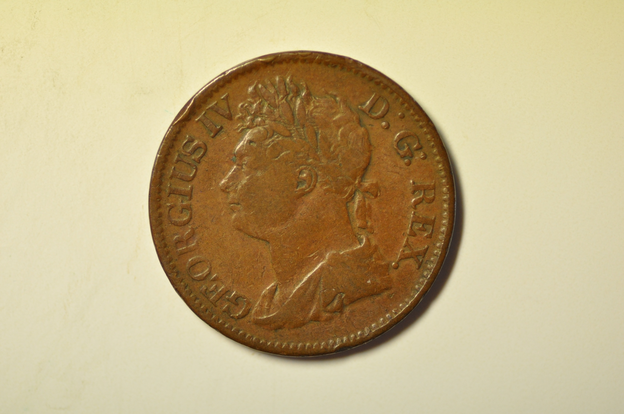 Ireland Hibernia; 1/2 Penny 1822 | European Coins