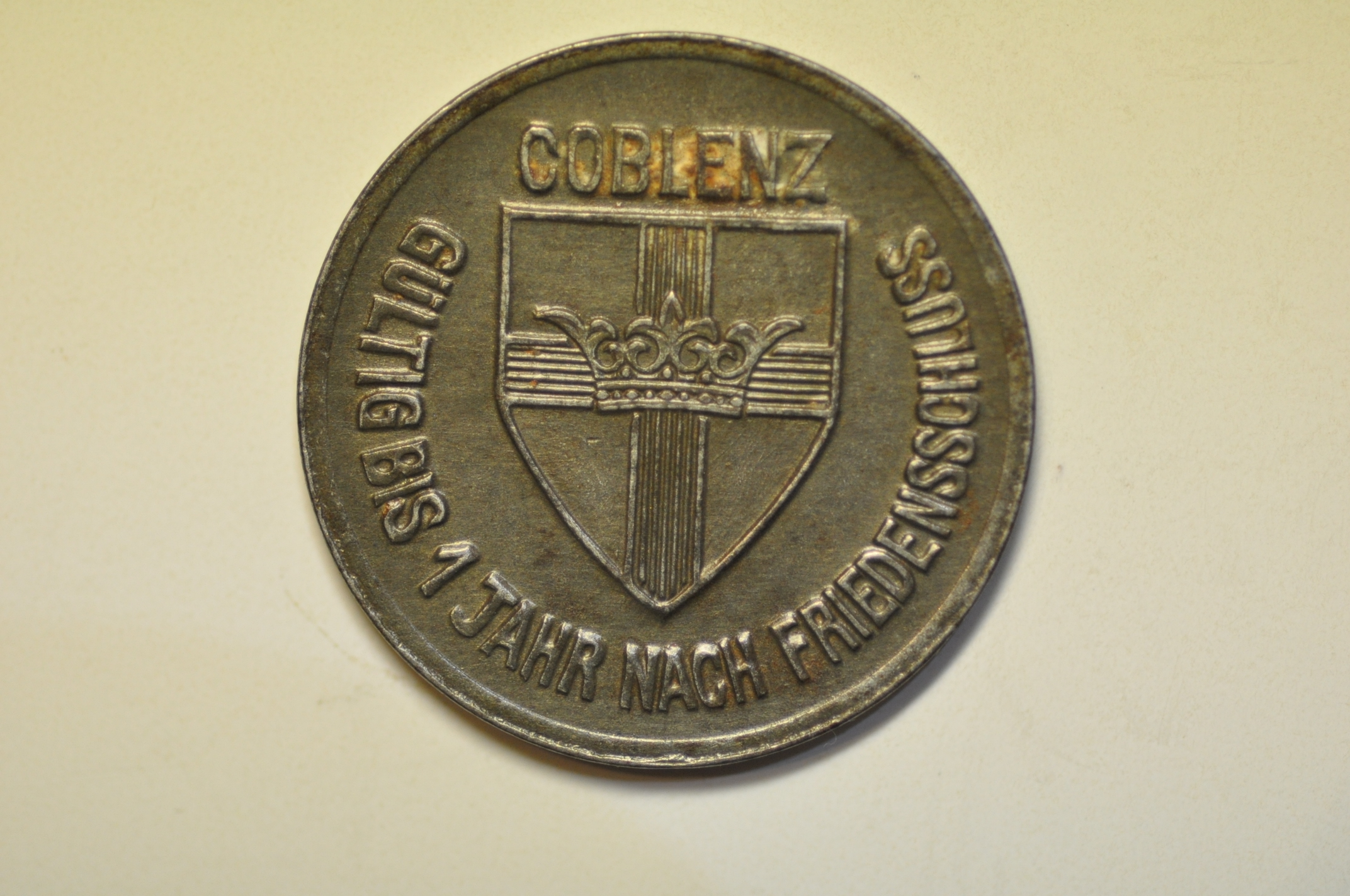 Germany Coblenz Kriegsgeld (war money); 25 Pfennig 1918 | European Coins