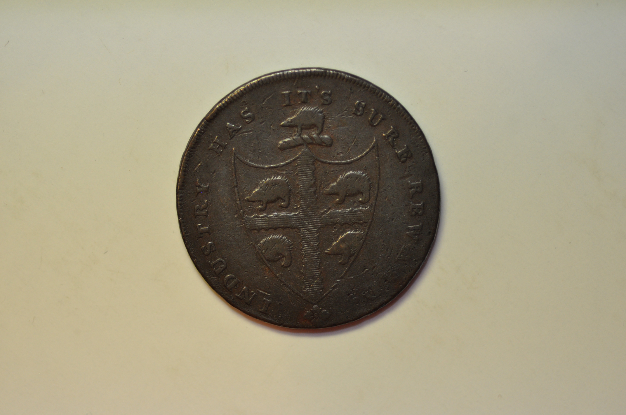 Great Britain; Birmingham 1/2 Penny CT | European Coins