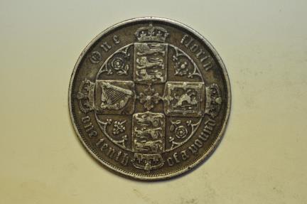 Great Britain; Silver Florin 1885 | European Coins