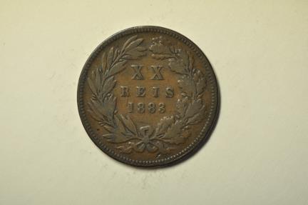 Portugal; XX Reis 1883 | European Coins