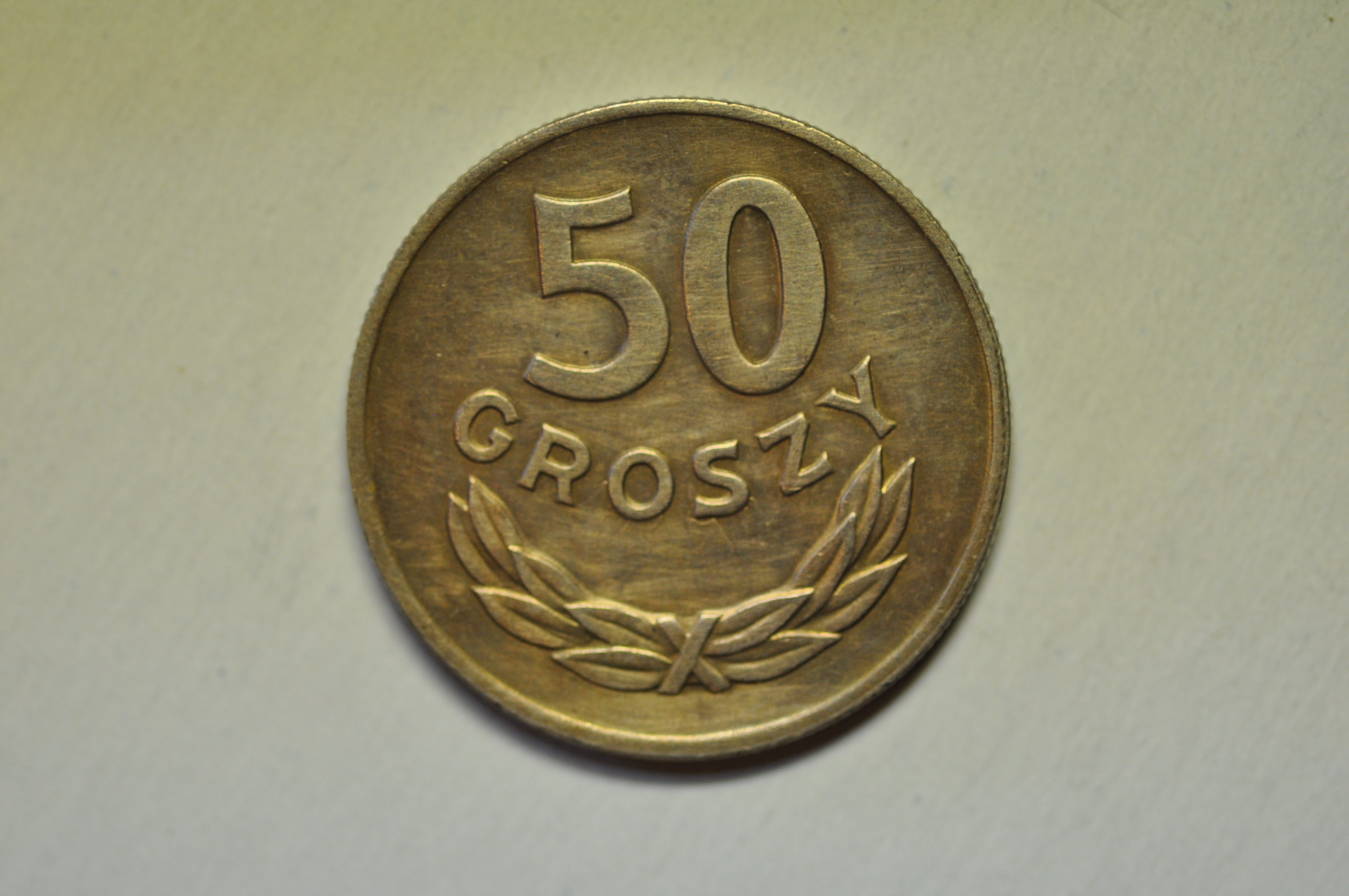 Poland; Copper-Nickel 50 Groszy 1949 Scarce ! | European Coins