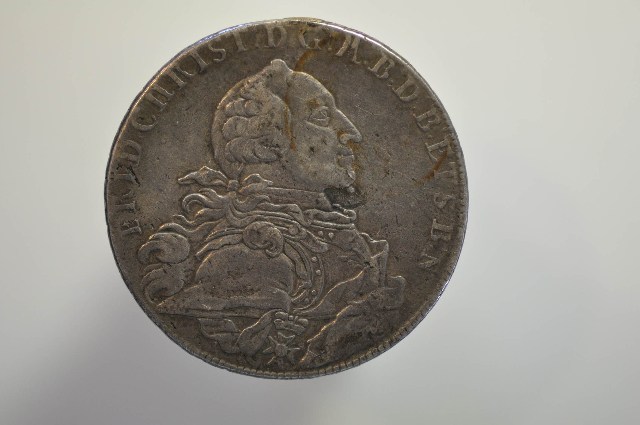 German States Brandenburg - Bayreuth; Silver Thaler 1766 ES | European ...