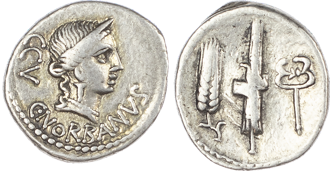 C. Norbanus, Silver Denarius | Roman Imperial Coins