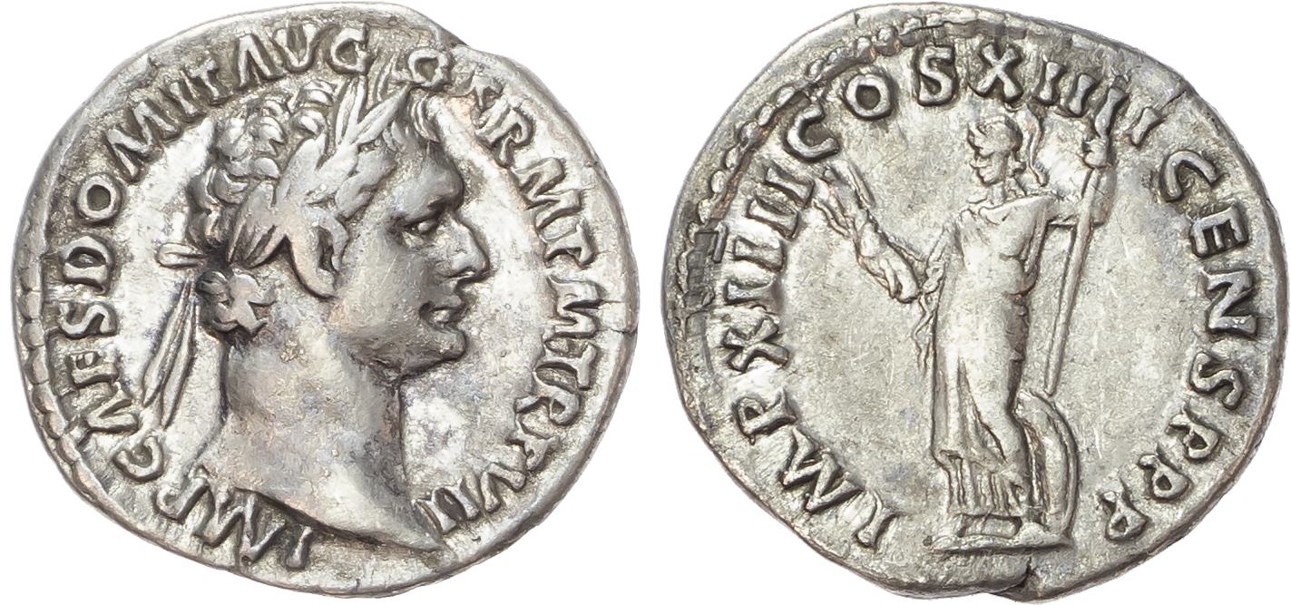 Domitian, Silver Denarius | Roman Imperial Coins