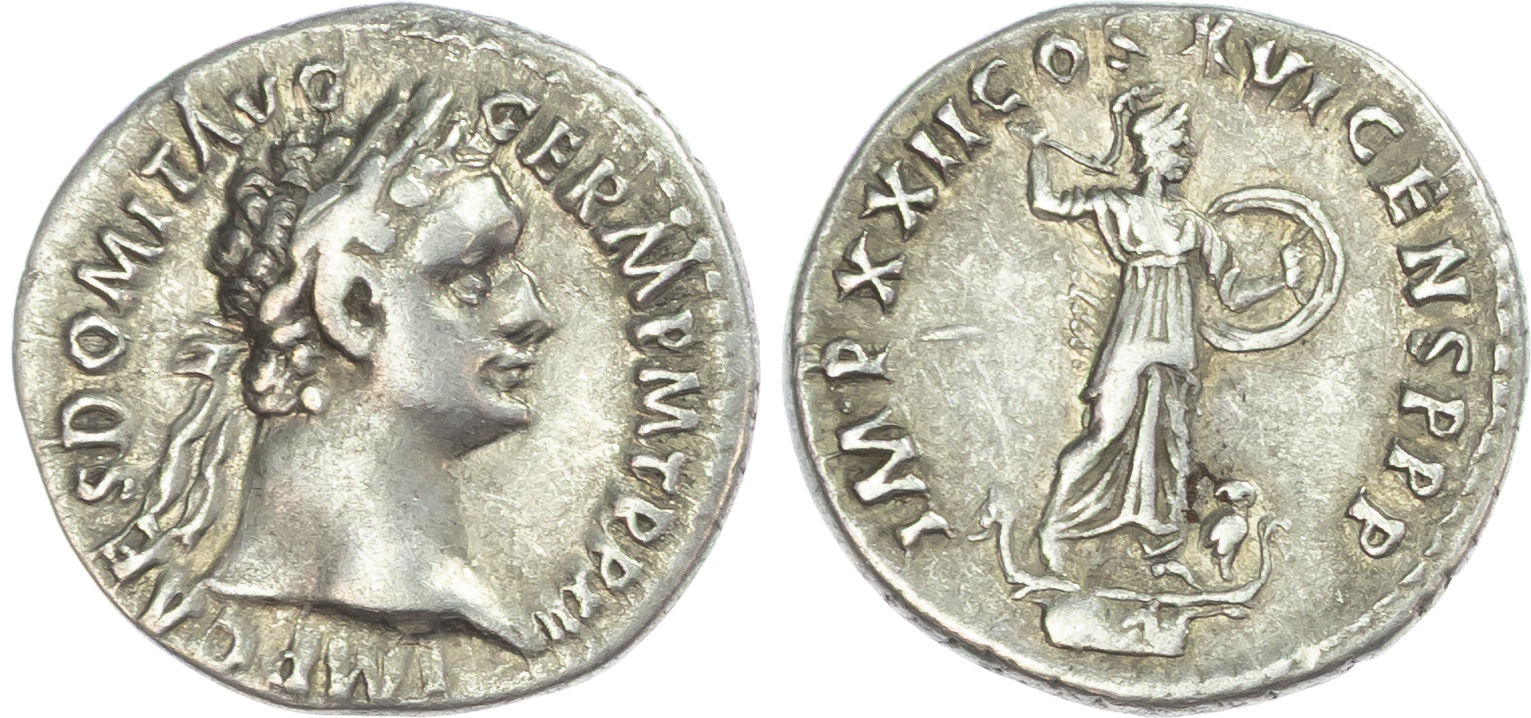 Domitian Silver Denarius | Roman Imperial Coins