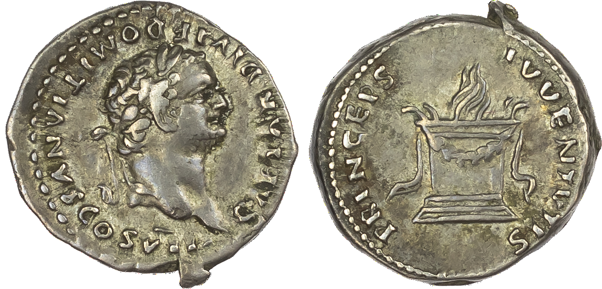 Domitian, Silver Denarius | Roman Imperial Coins