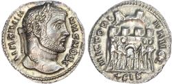 Argenteus coin for sale. Buy late Roman Silver coins on VCoins.