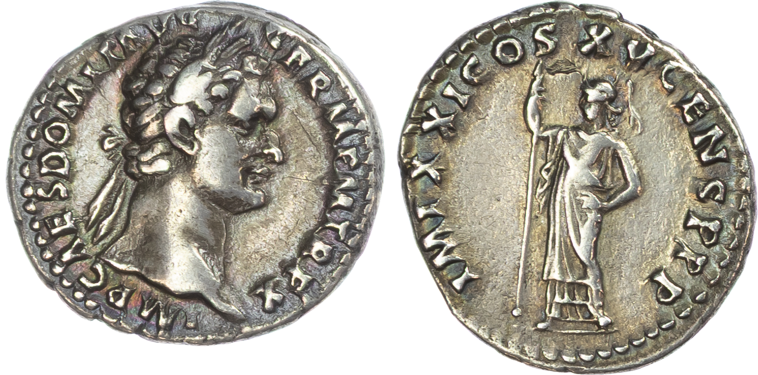 Domitian Silver Denarius | Roman Imperial Coins