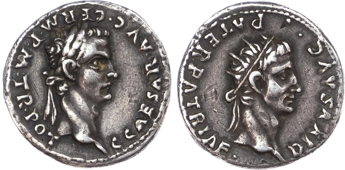 Caligula, Silver Denarius | Roman Imperial Coins