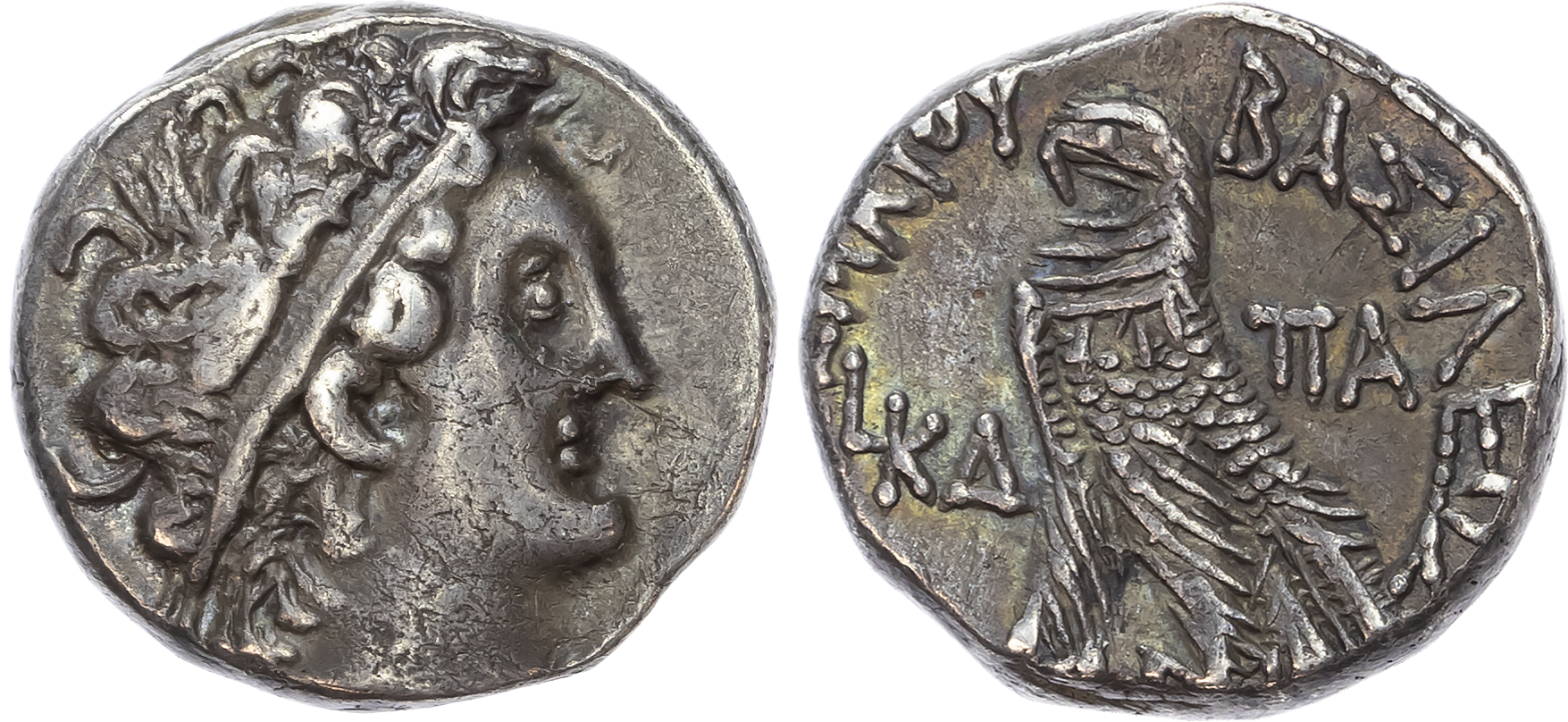 Ptolemy XII, Silver Tetradrachm | Greek Coins