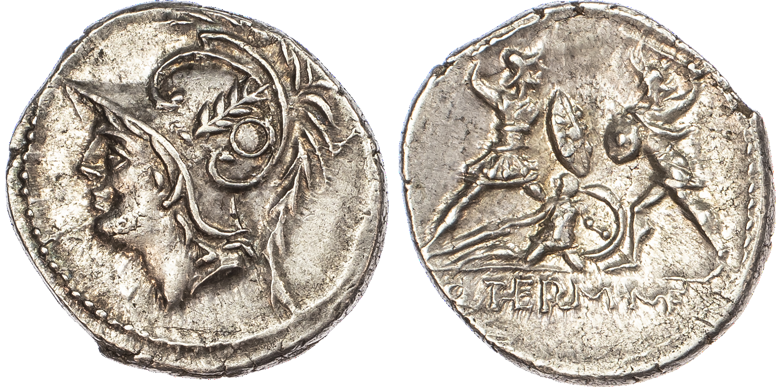 Q. Minucius Thermus, Silver Denarius | Roman Imperial Coins