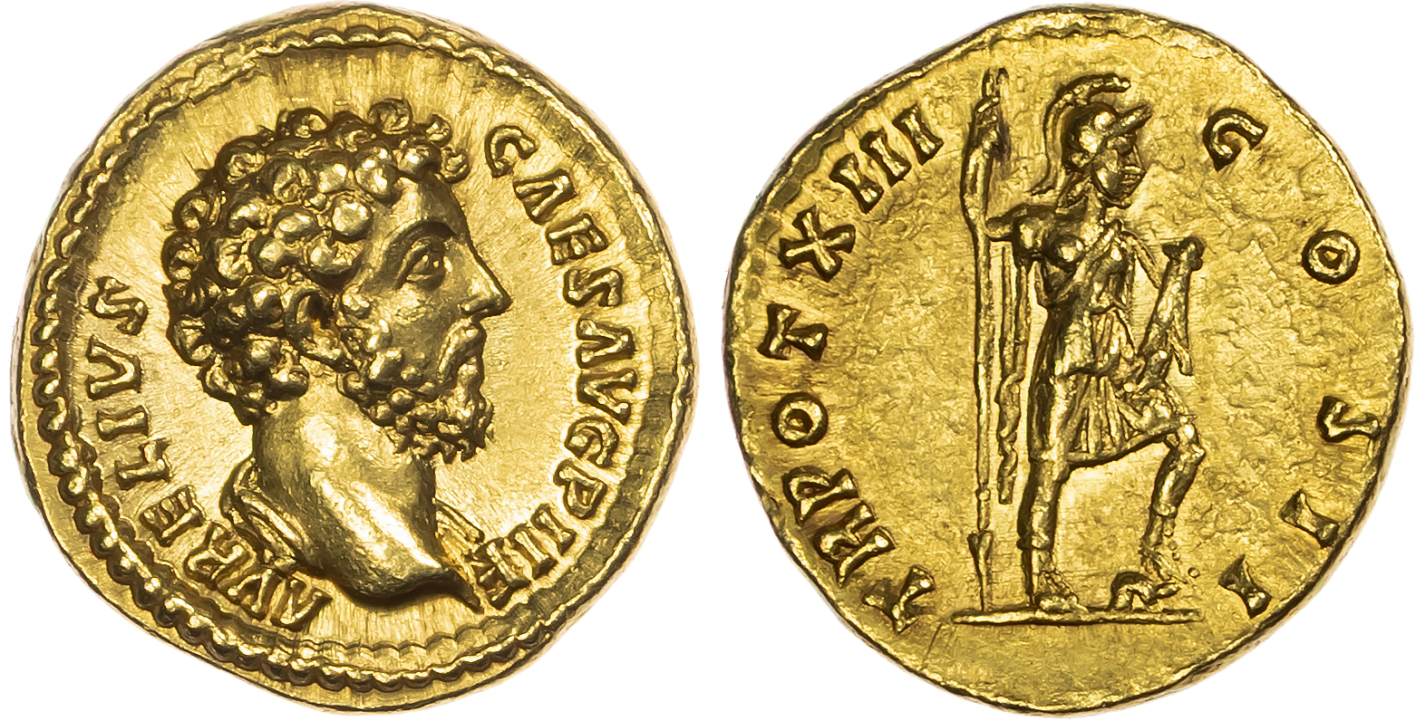 Marcus Aurelius, Gold Aureus | Roman Imperial Coins