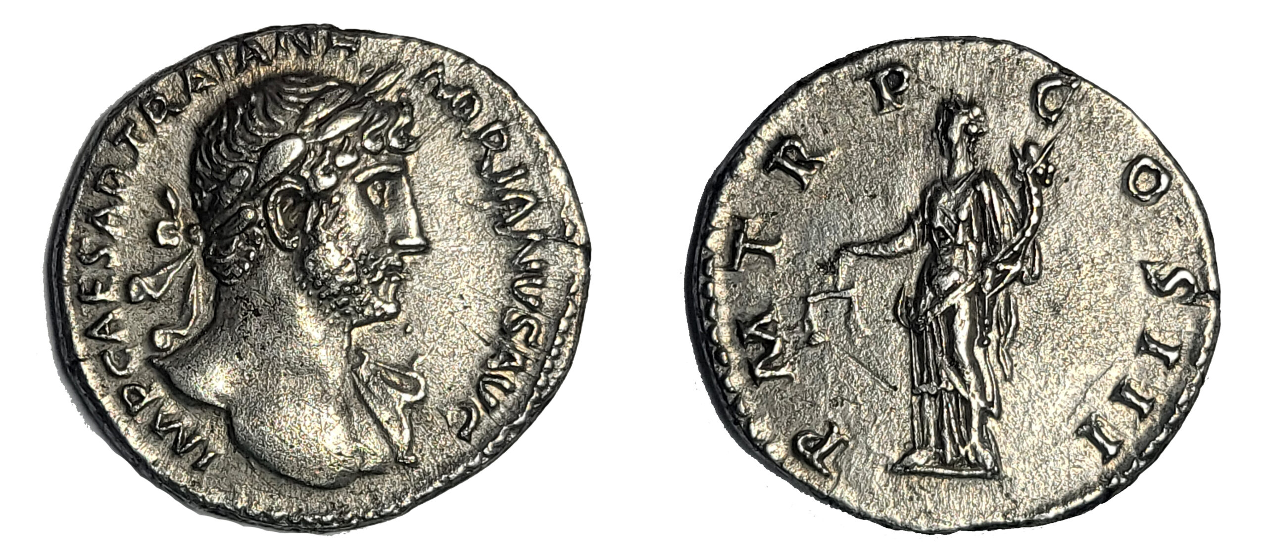 Hadrian, Silver Denarius | Roman Imperial Coins