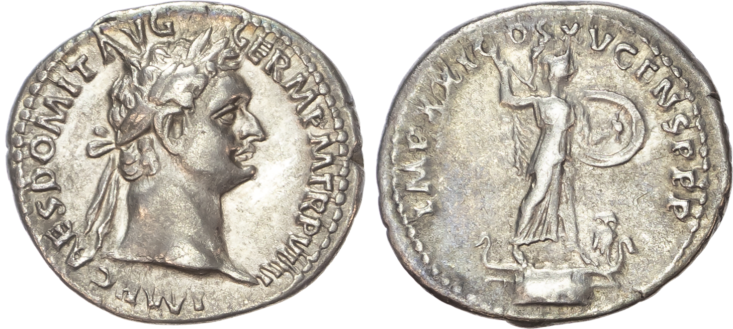Domitian, Silver Denarius | Roman Imperial Coins